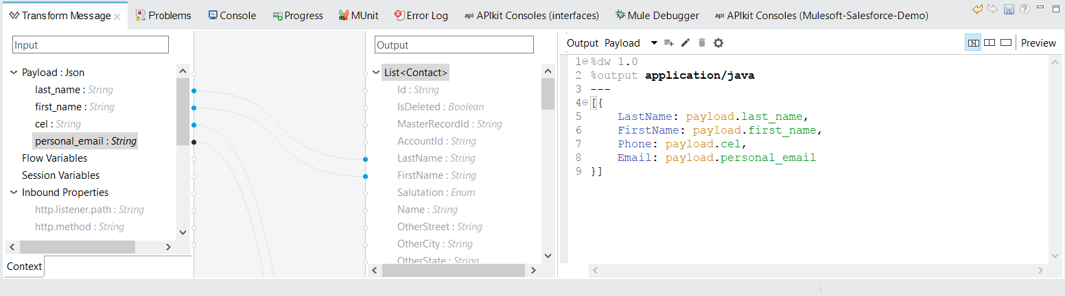 MuleSoft, Salesforce POST - DZone
